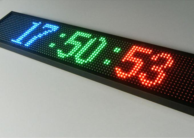 Waterproof programmable Scrolling Outdoor LED Sign Boards P10 red LED ...