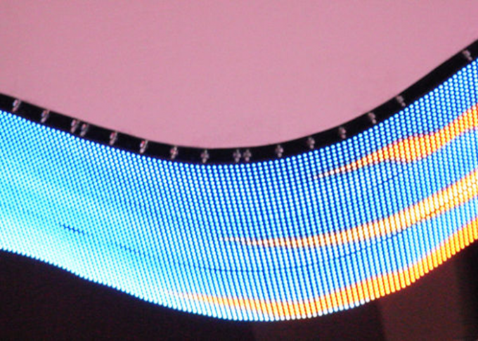 10 Inch Flexible Led Panel Video Screen 10mm Pixel Pitch For ...