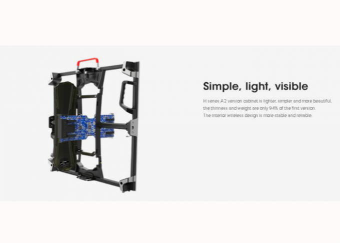 LED Video Wall Panels PH3mm HD Advertisement TV Screen Wide Viewing Angle