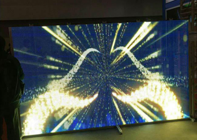 High Density LED Display Transparent LED Video Wall Easy Hanging ...