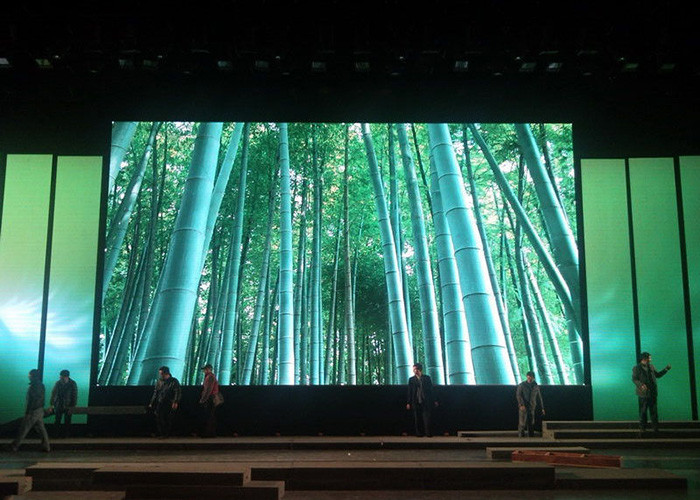Slim Indoor Full Color Led Screen 4.8mm Pixel Pitch High Definition LED ...